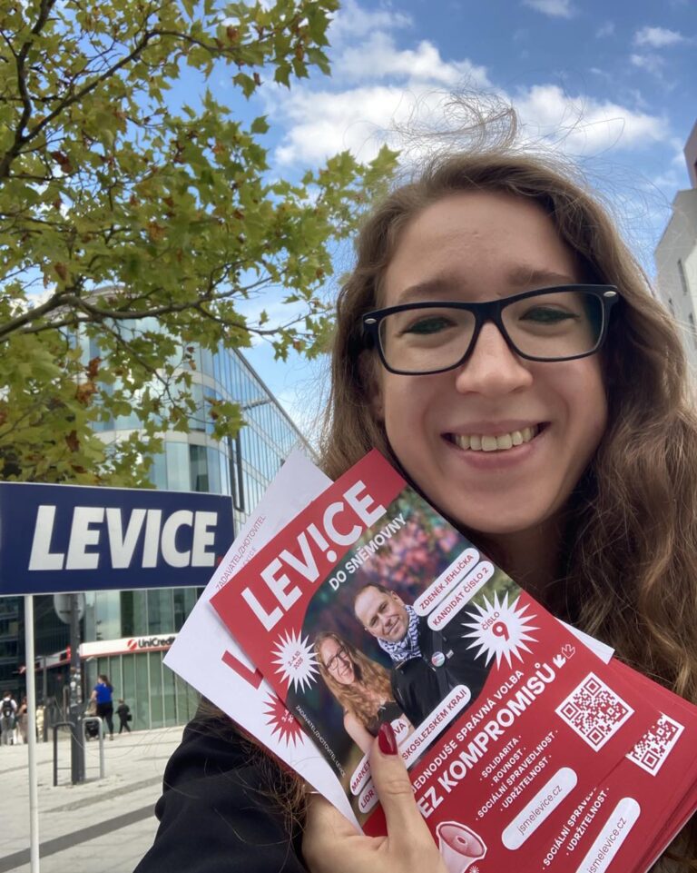 Volební kampaň strany Levice jede naplno | Strana Levice
