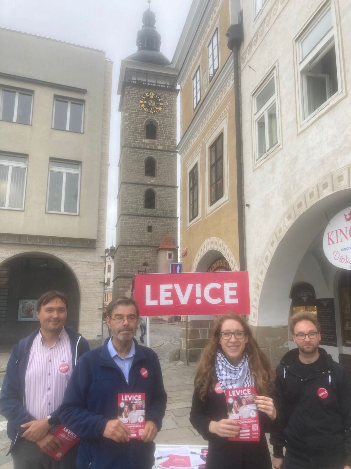 Volební kampaň strany Levice jede naplno | Strana Levice